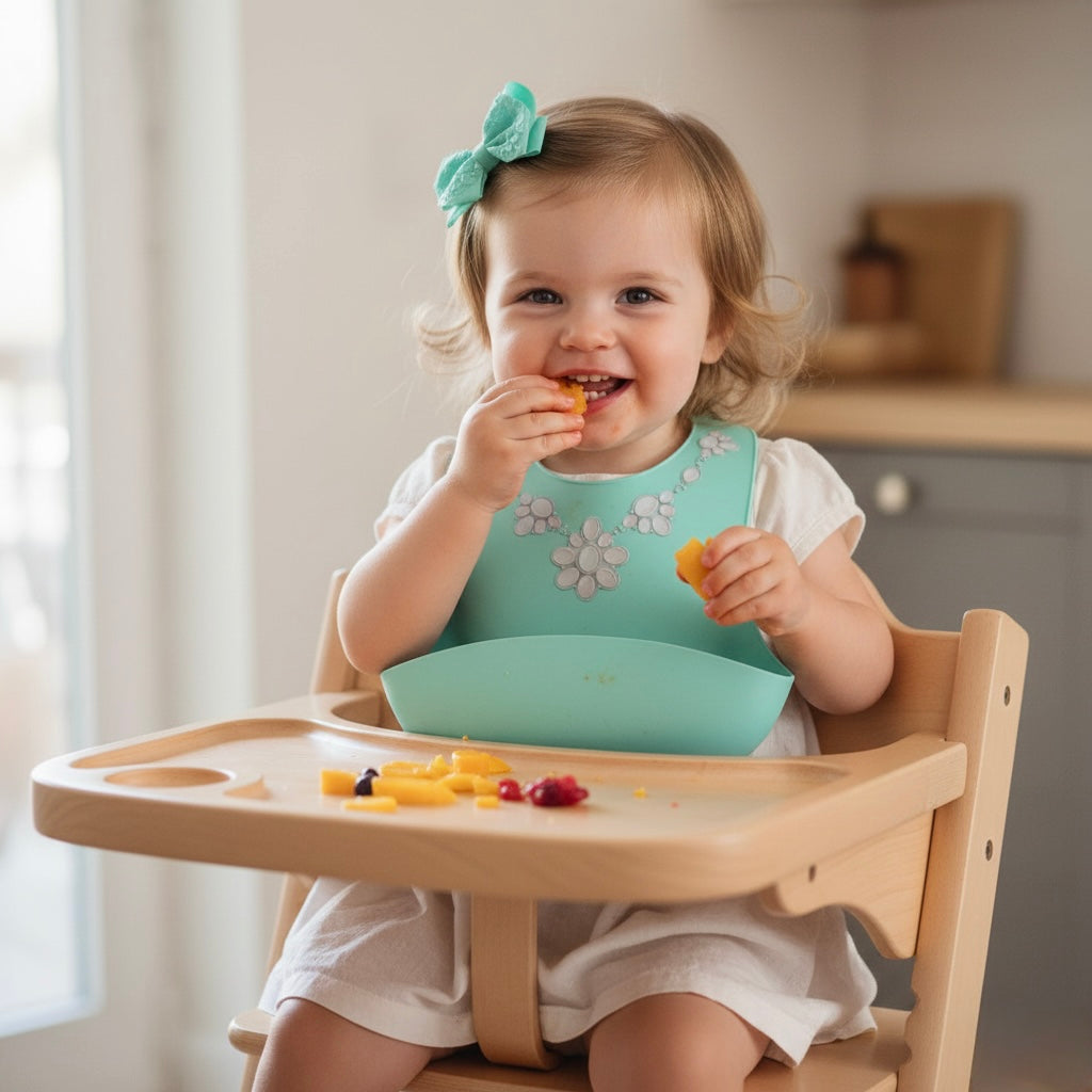 PINK CLUSTER WITH TURQUOISE BIB - PRECIOUS TURQUOISE BIBS – WesternGrande